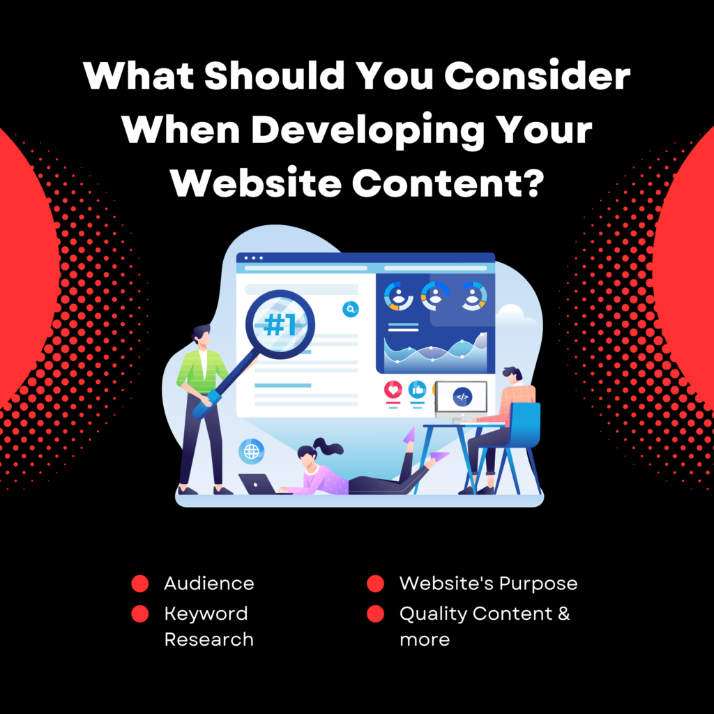 What Should You Consider When Developing Your Website Content ...